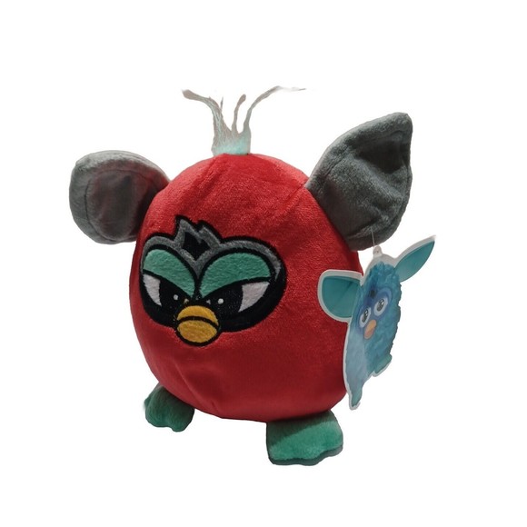 Hasbro | Toys | Red Furby Plush 8 Hasbro 27 Soft Stuffed Toy Factory ...
